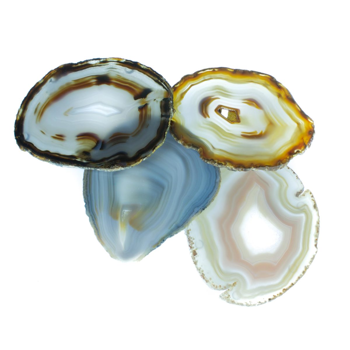 Natural Agate Coasters-4-pack • Mohr Designs